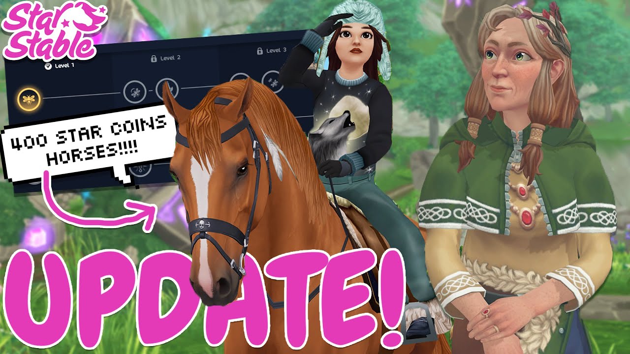 HORSE DISCOUNTS, FREE ITEMS, NEW FEATURES & PATHS! (STAR STABLE UPDATES ...