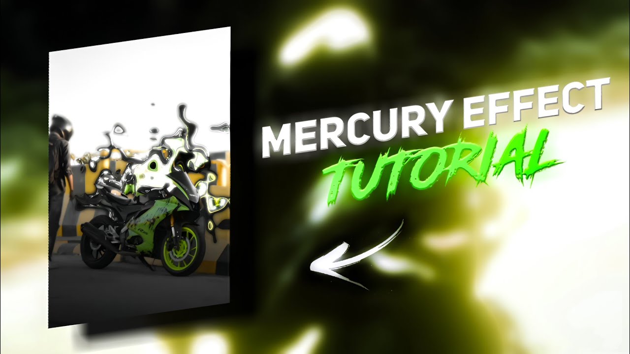 MERCURY BUBBLE EFFECT TUTORIAL ALIGHT MOTION [ TRON KID ] - YouTube