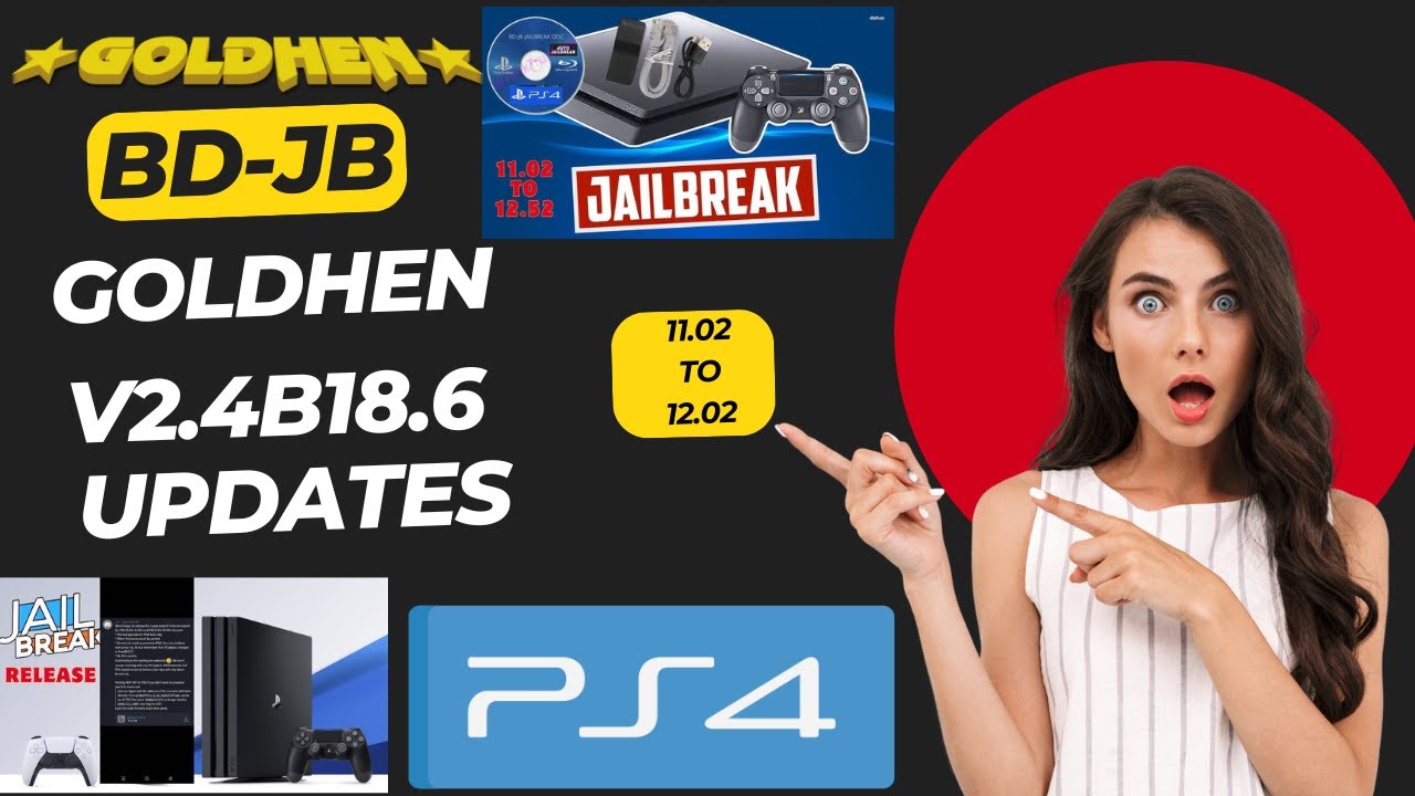 GoldHEN v2.4b18.6 INSTALL FOR BDJB NEW FEATURE AND UPDATES PS4 - YouTube