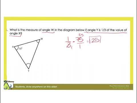 U2 L8 Interior Angles of a Triangle pp7 - YouTube