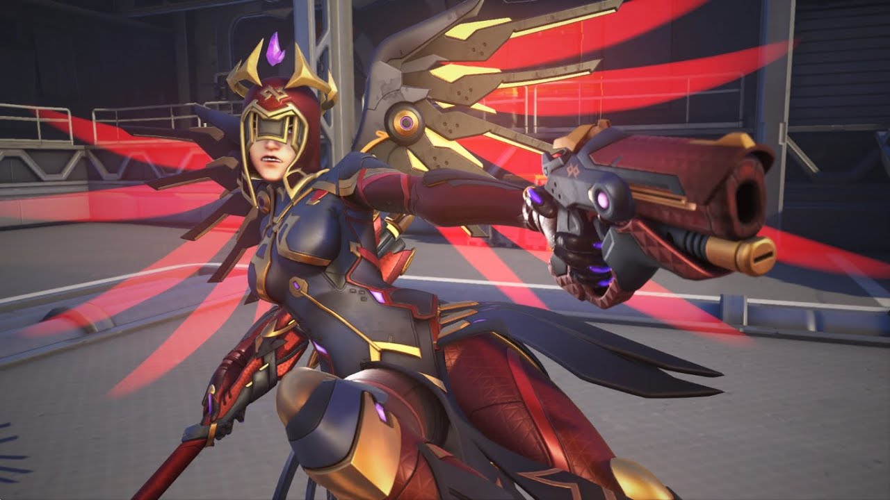 "Infinite Seer" Mercy All Highlight Intros - YouTube