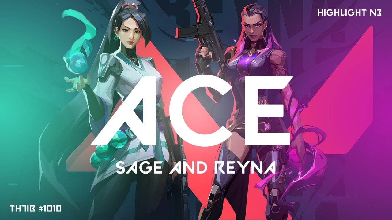VALORANT HIGHLIGHTS || REYNA AND SAGE ACE EDIT - YouTube