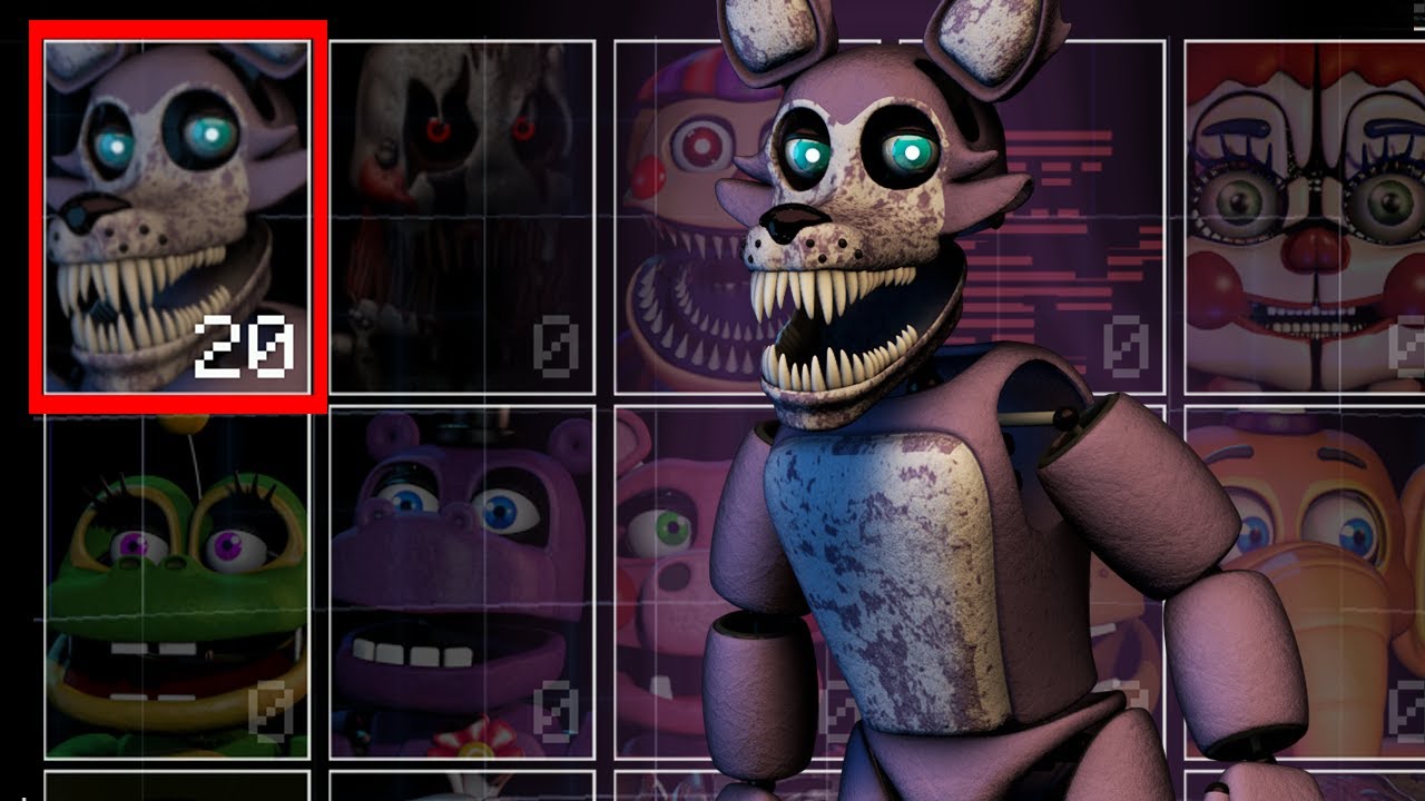 The Twisted Wolf has been fixed! Un Twisted Wolf! (UCN Mods) - YouTube