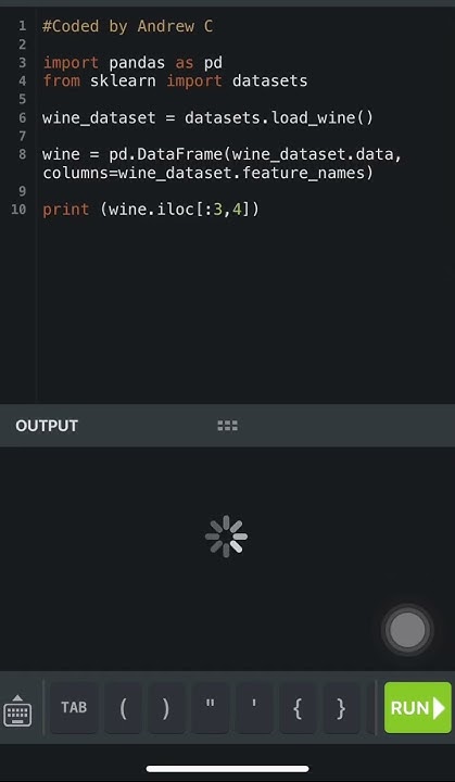 Panda Bytes - Panda Dataframe iloc Print 3 Rows and 1 Column #coding # ...