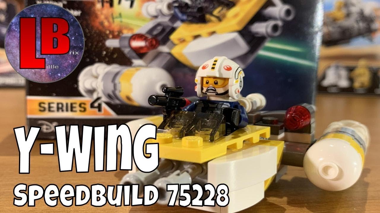 Y-Wing Microfighter Speed Build LEGO Star Wars Set 75162 - YouTube