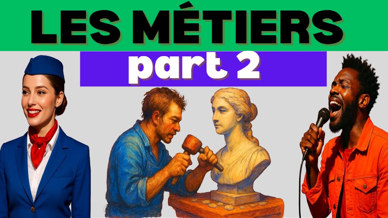 Les métiers en français – Approfondissez votre vocabulaire ! Part 2 ...