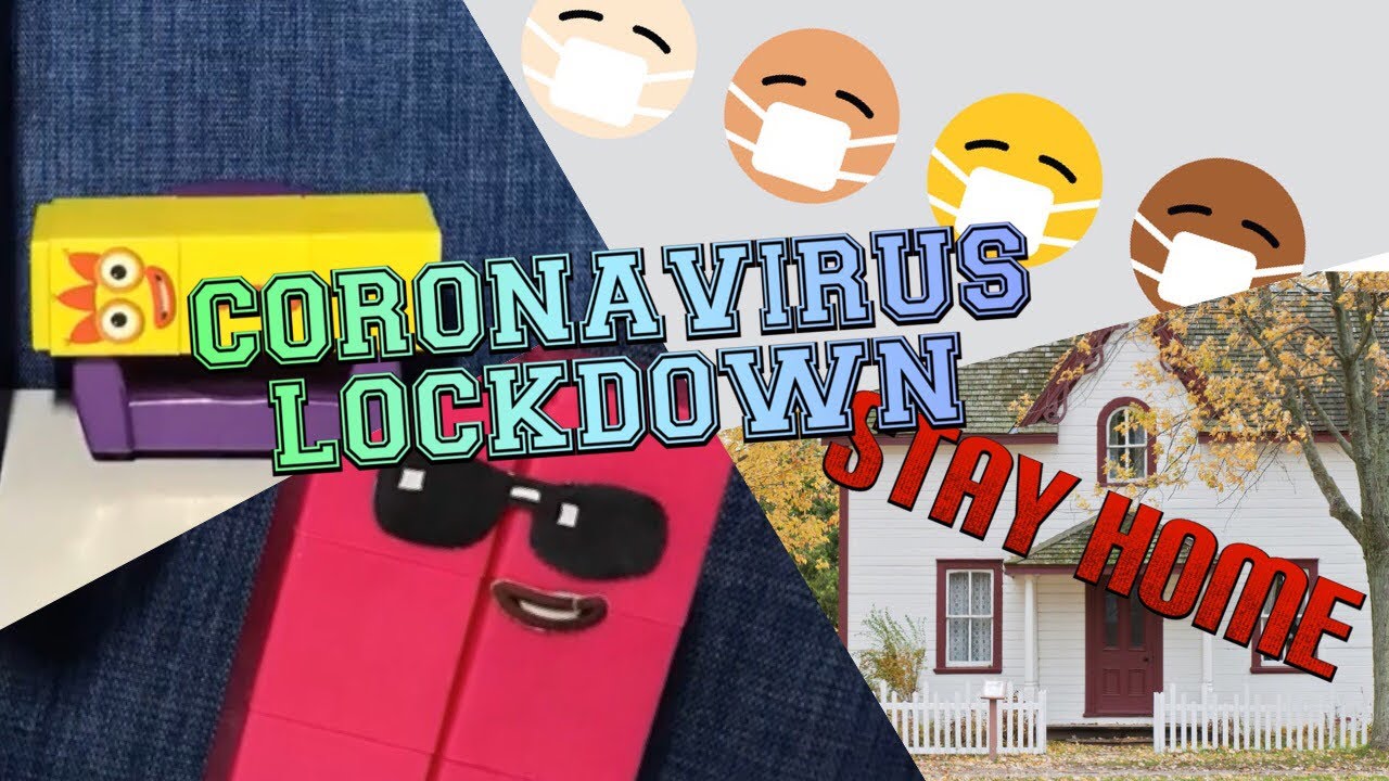 Numberblocks Coronavirus Lockdown: Stay at Home - YouTube
