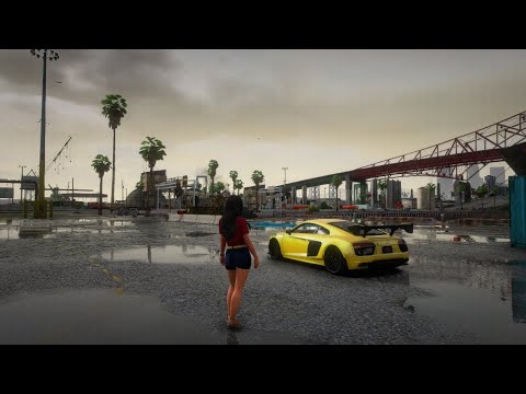 GTA 5 Next Level Graphics QuantV Mod Realistic On RX 6800XT Ultra ...