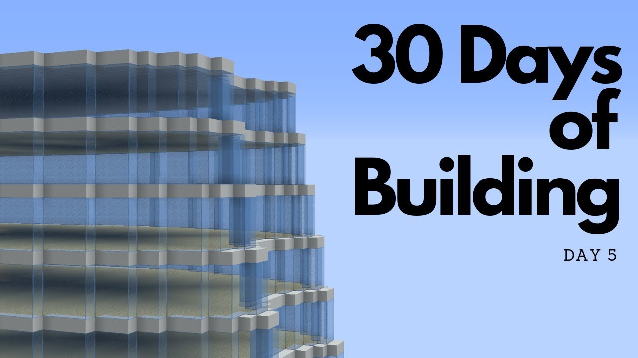 Minecraft | 30 Days of Building | Day 5 - Hotel - YouTube