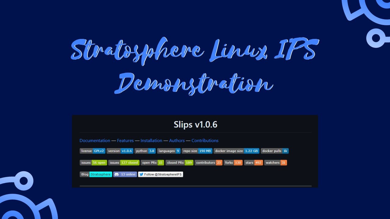Stratosphere Linux Intrusion Prevention System Demo - YouTube