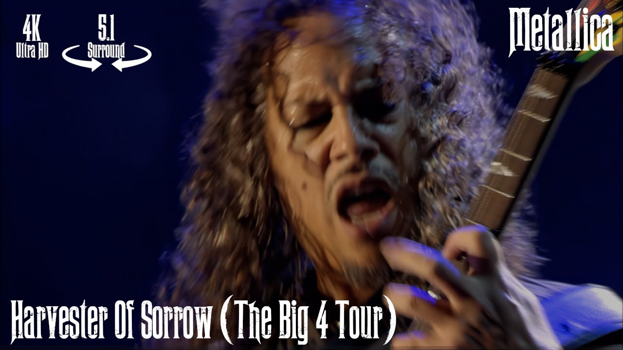 Metallica - Harvester Of Sorrow (The Big 4 Tour) [5.1 Surround / 4K ...