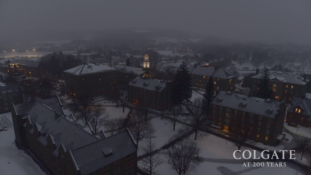 Campus Lights for Charter Day — Colgate University Bicentennial - YouTube
