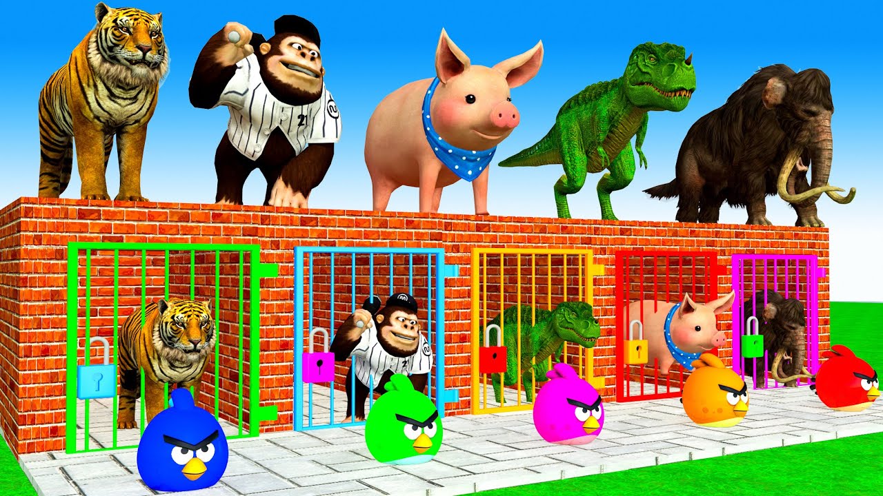 Cow Mammoth Elephant Pig Monkey DISAUNOR Guess Right Door ESCAPE ROOM ...