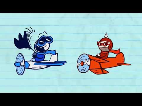 Pencilmate & Pencilmiss 👶MERMAID Cartoons👶 💓 Baby Shark Cartoon - YouTube