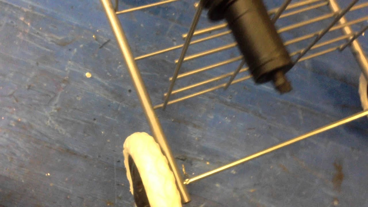 fixing shopping trolley - YouTube