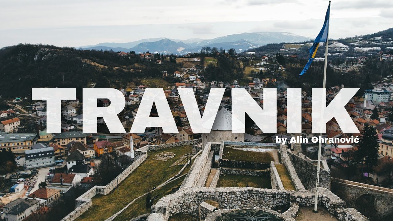 Travnik iz zraka. Travnička Tvrđava 2023 - YouTube
