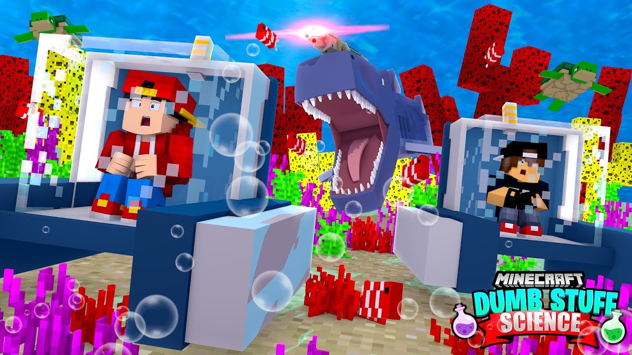 Minecraft DUMB STUFF SCIENCE - UNDERWATER MADDNESS!!! - YouTube