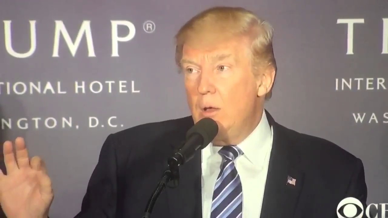 Trump's most inspirational and entrepreneurial speech - YouTube