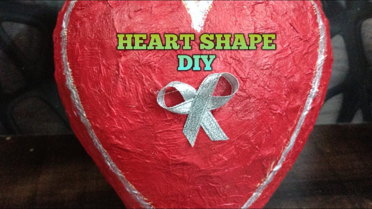 #DIY Heart Shape Balloon Craft - YouTube