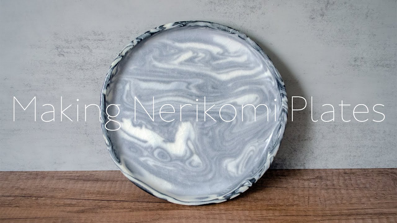Making Nerikomi Plates – From Trimming to Firing | Studio Pottery ...