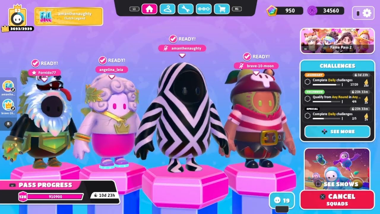 Fall Guys Squad Gameplay - YouTube