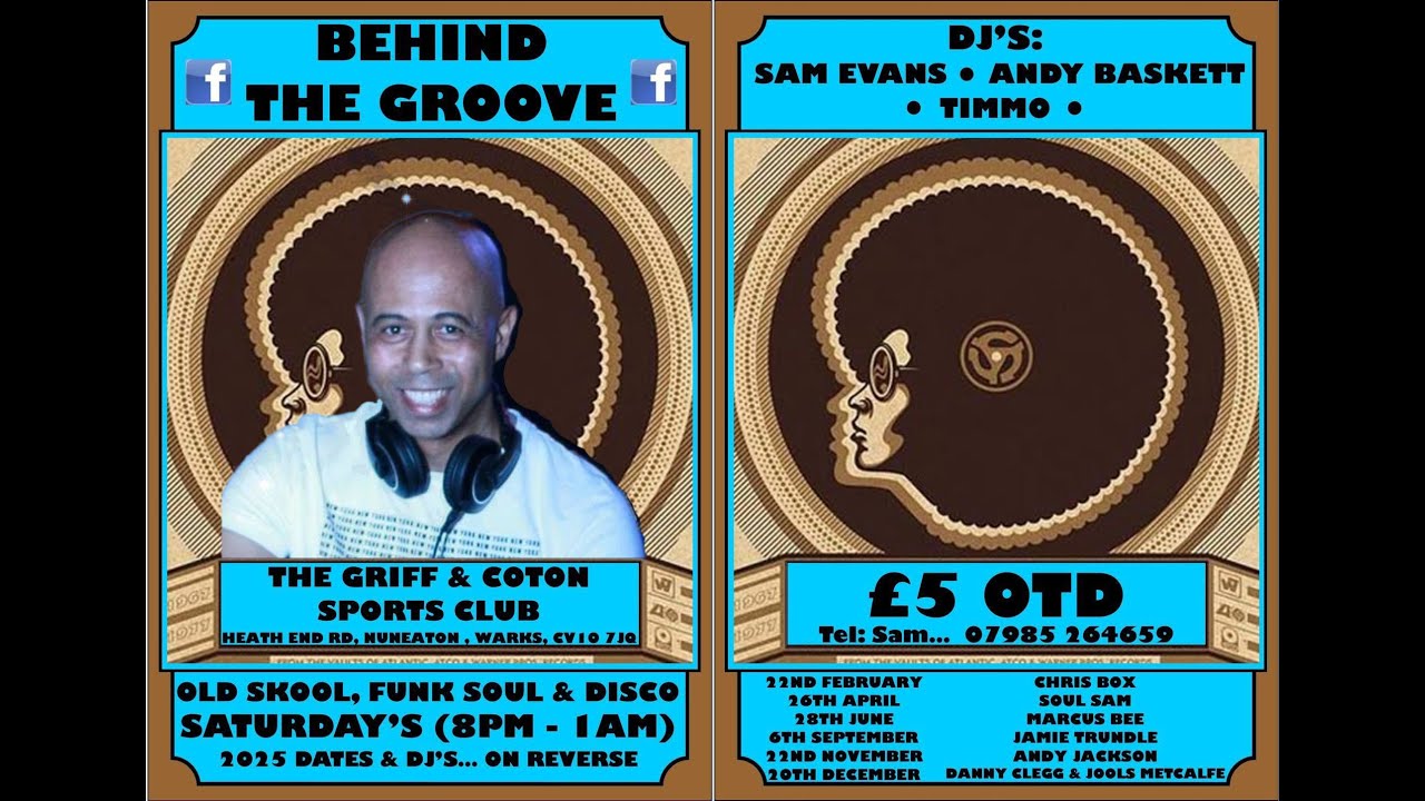 MARCUS BEE BEHIND THE GROOVE 2025 NUNEATON - YouTube