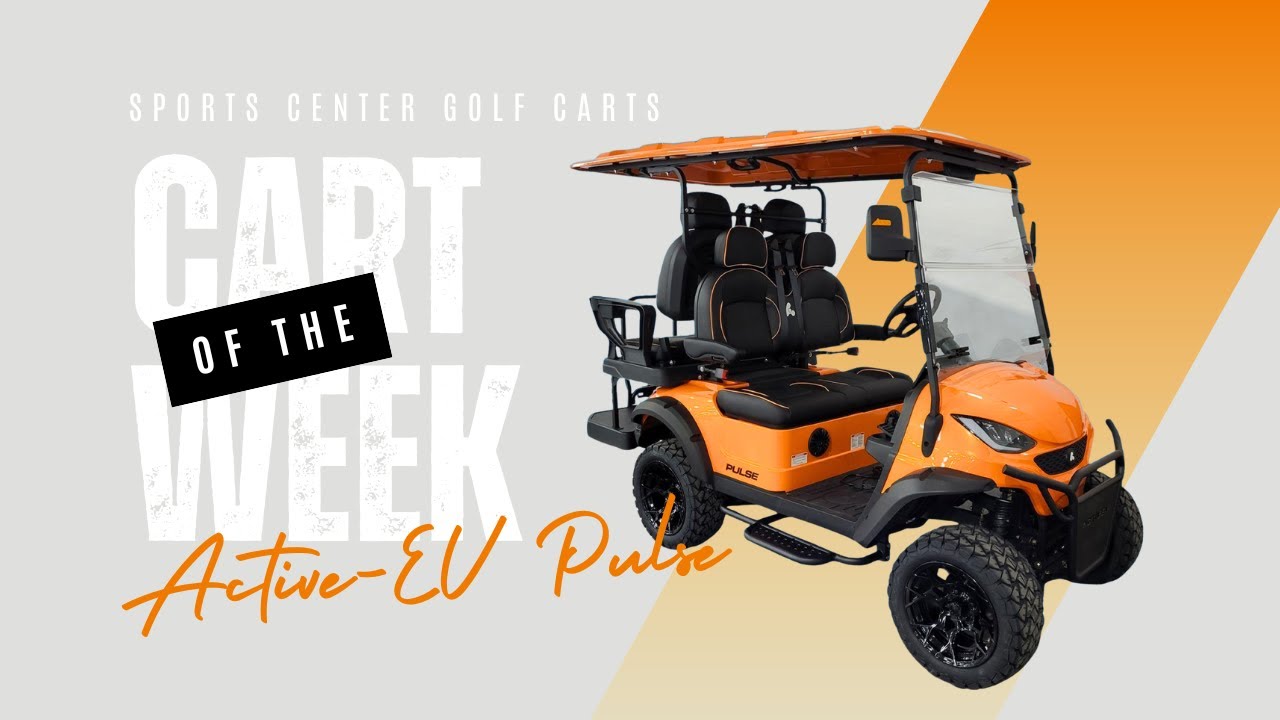 Active EV Pulse 4 Seater and 6 Seater Lifted Golf Cart - YouTube