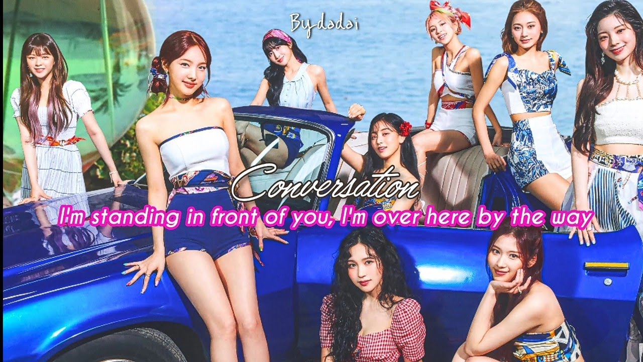 Twice Conversation English Lyrics Youtube