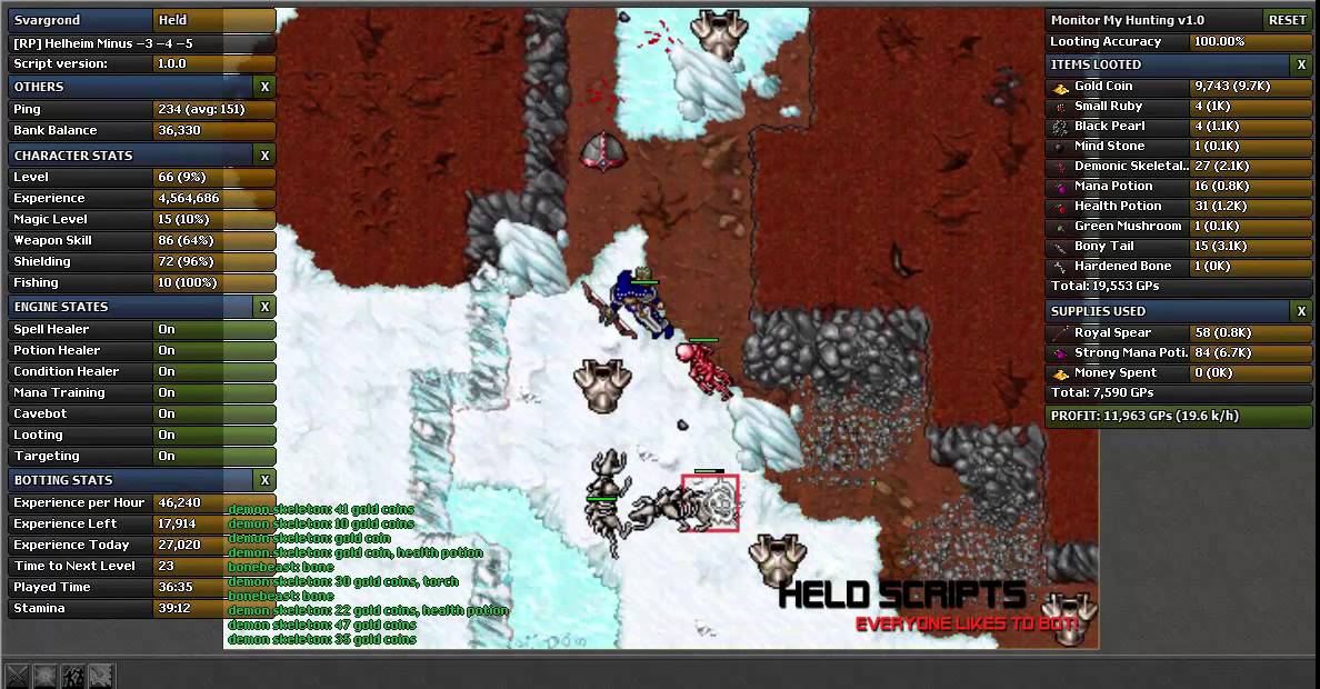 Tibia [Rp] Helheim -3 - YouTube