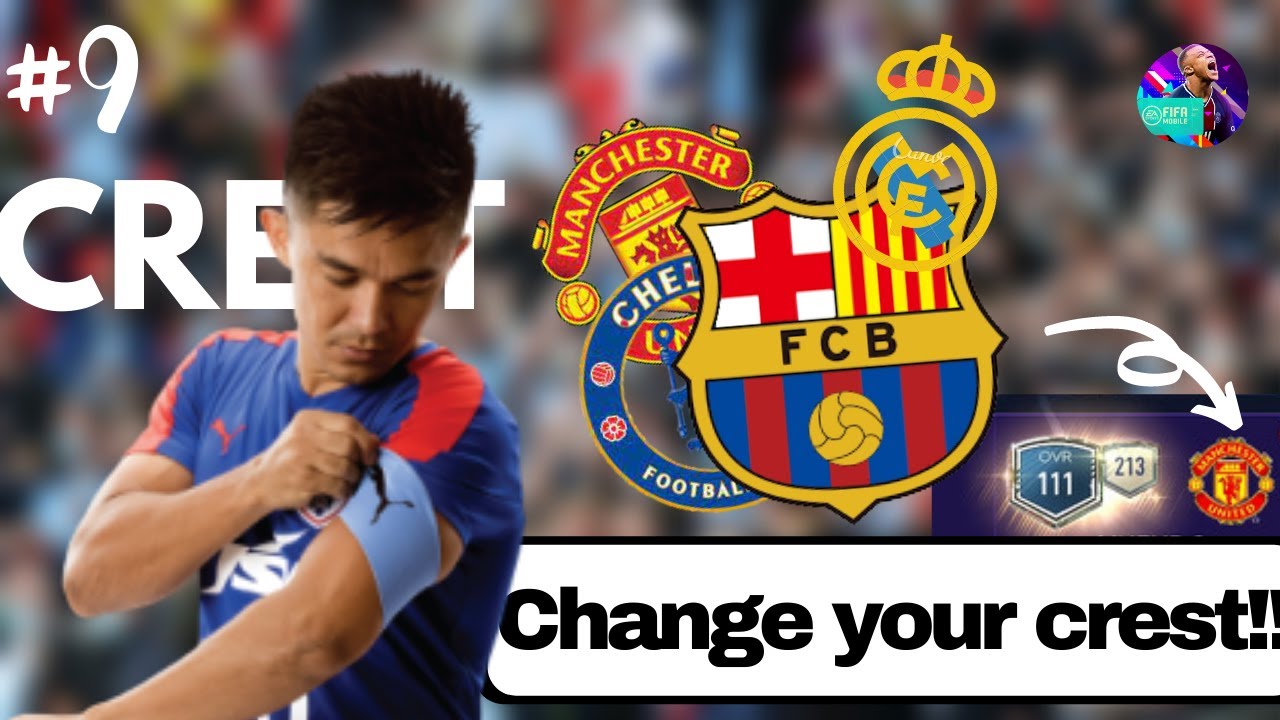 How to change your crest | crest change tutorial | FIFA MT - YouTube