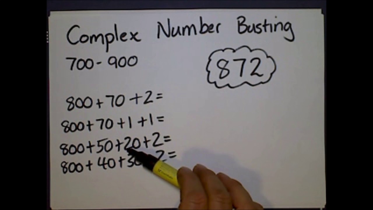 Complex Number Busting 700 900 - YouTube