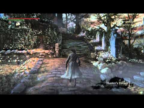 Bloodborne™ - Accessing The Old Hunters DLC, Valtr, joining the League ...