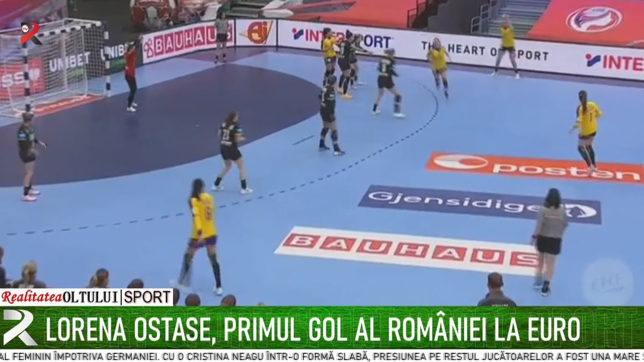 Lorena Ostase, primul gol al României la Euro - YouTube