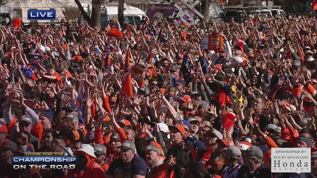Raw Video: Broncos Parade and Celebration - YouTube