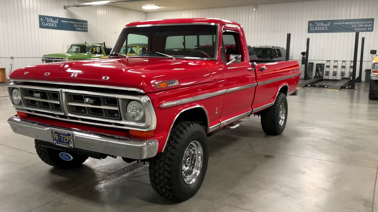 SOLD!!!! BEAUTIFUL 1972 FORD F250 HIGHBOY WITH 429 V8!!! RESTORED TRUCK ...