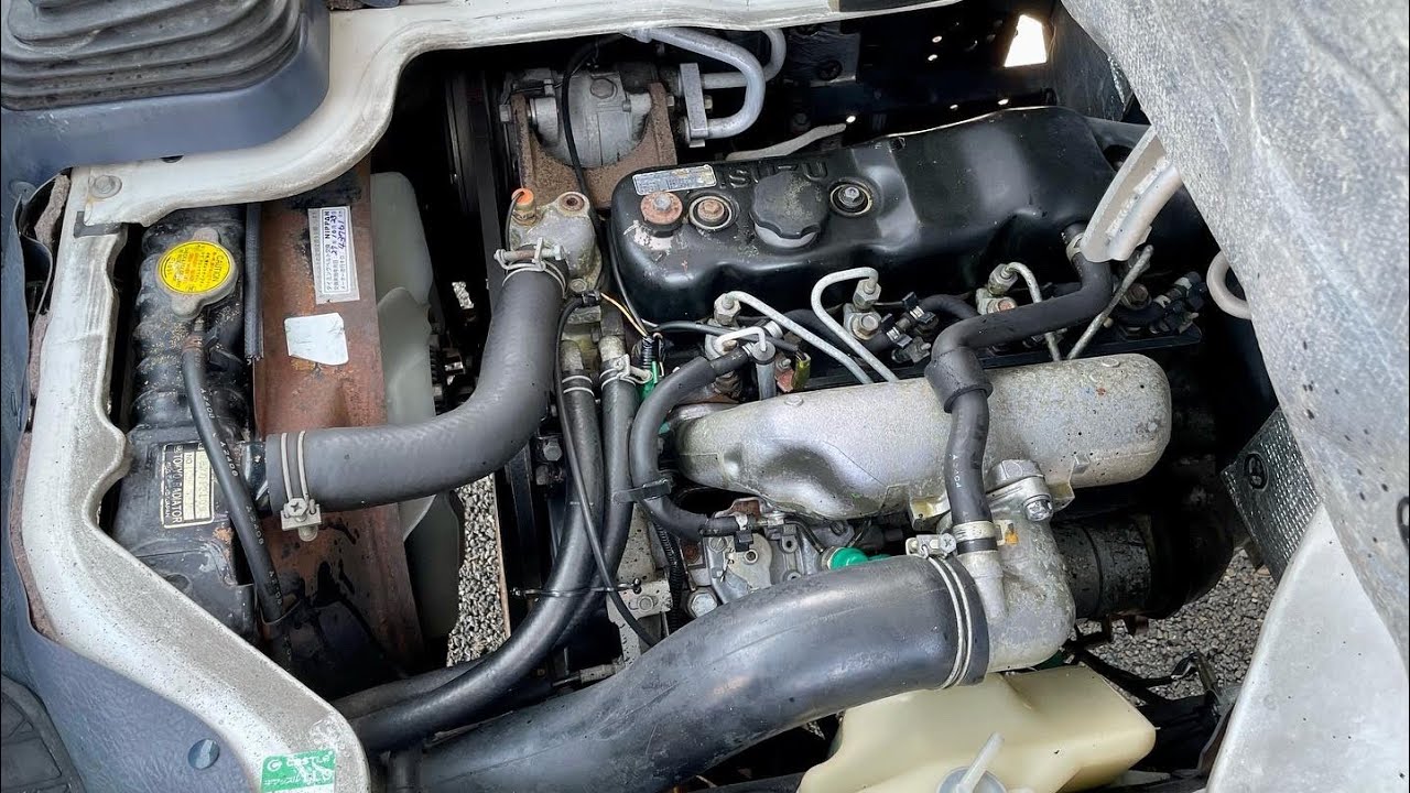 1992 ISUZU ELF 150 TRUCK NKR54E - DIESEL - JDM - ENGINE - YouTube