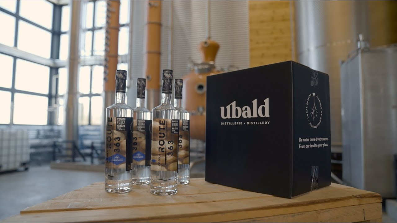 Vodka de patate Route 363 d'Ubald Distillerie - YouTube