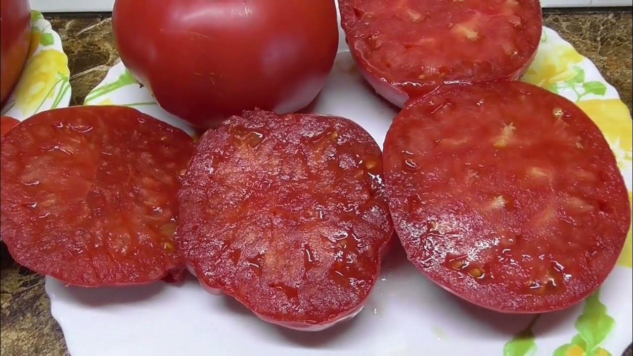 Томат Ручей фиолетовой собаки - мясистый, вкусный! Для салатов идеален ...