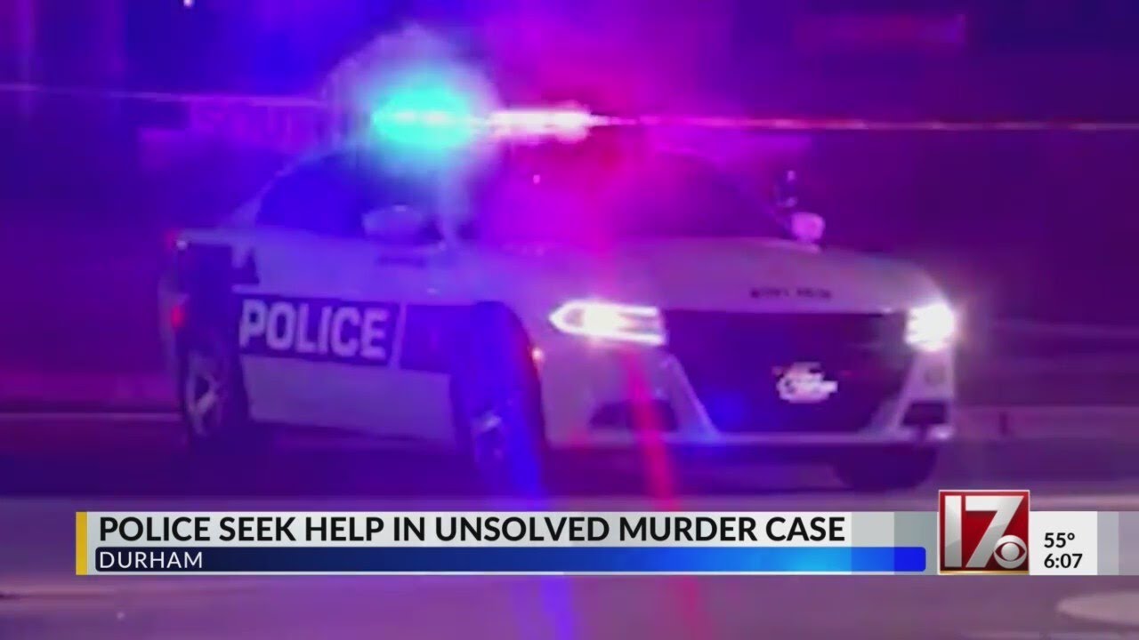 Durham police seek help in unsolved murder case - YouTube