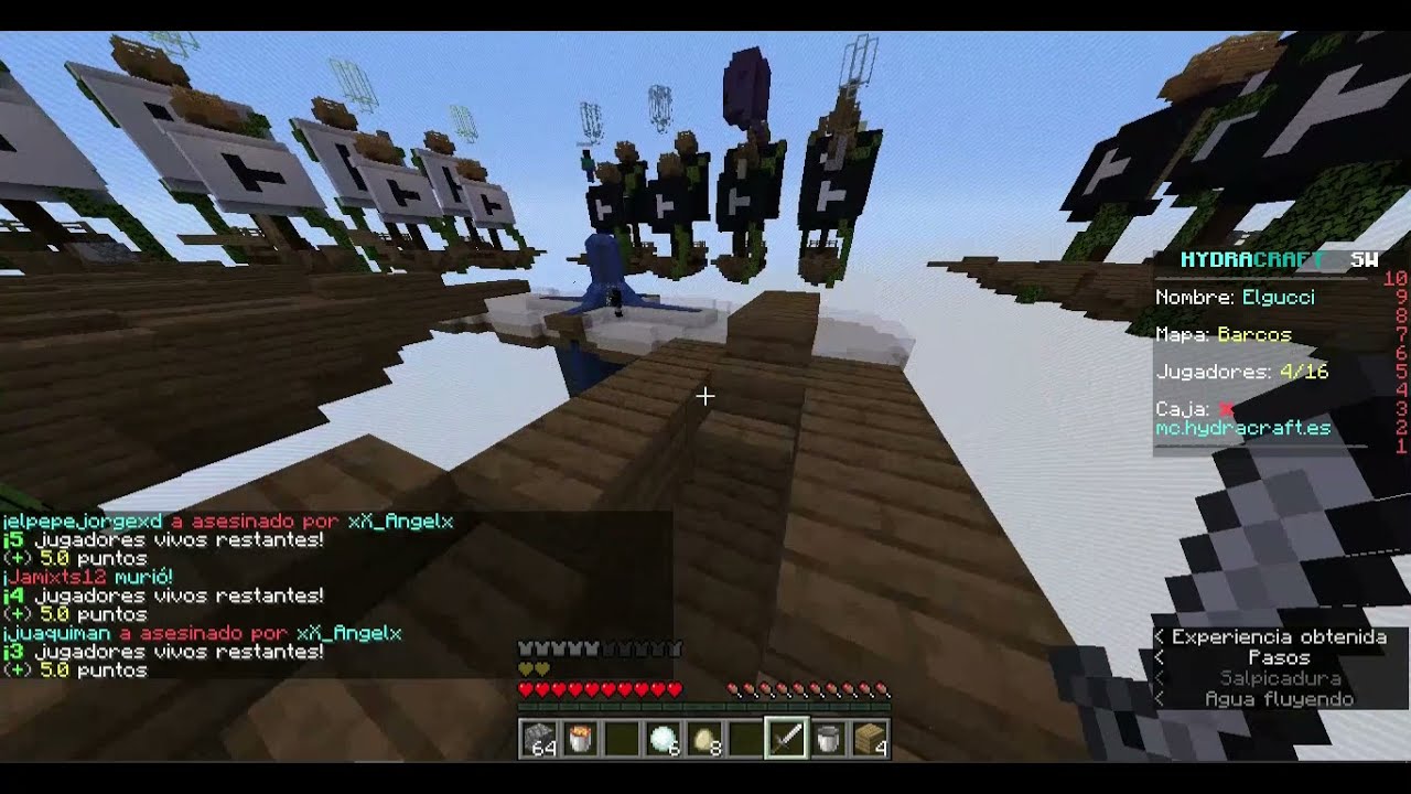 como juega spreen re duro sky wars - YouTube