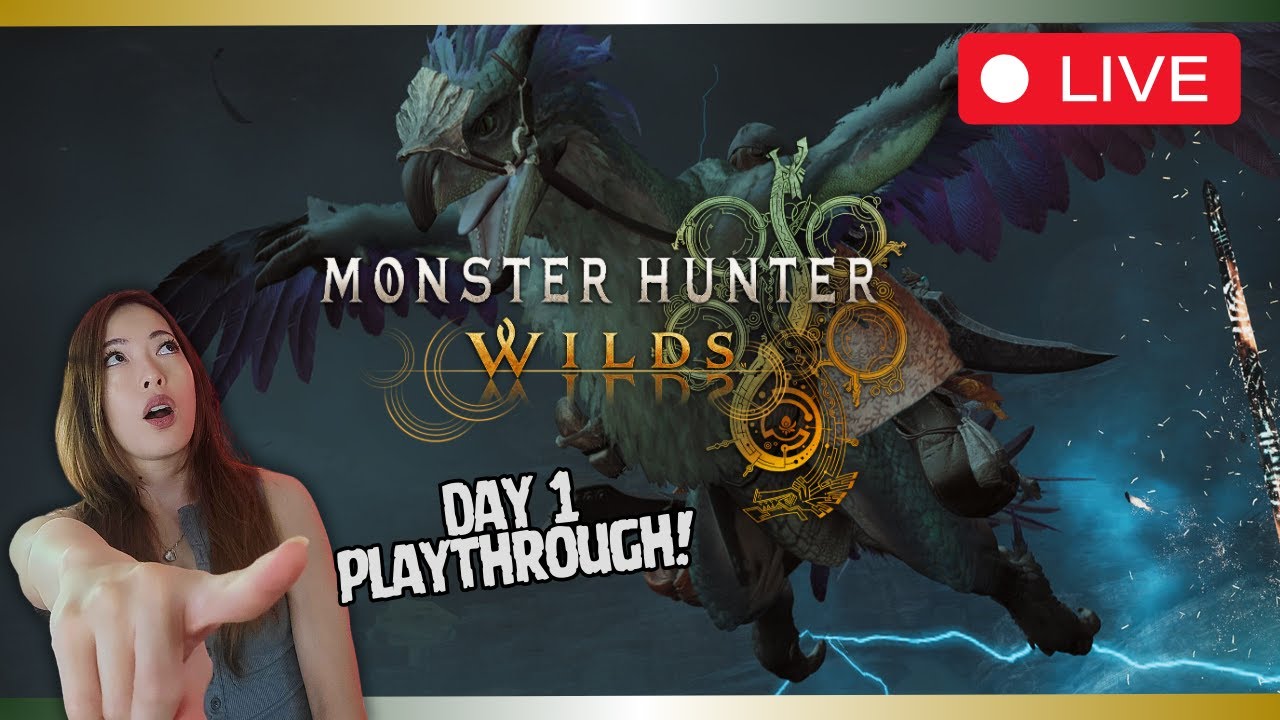 EXCITING! FIRST TIME PLAYING MONSTER HUNTER SERIES! - YouTube