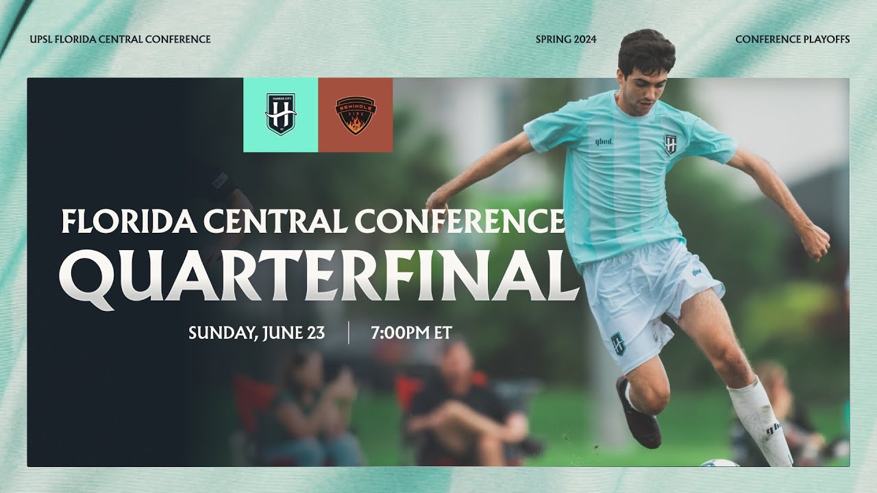 Harbor City FC vs. Seminole Fire FC | UPSL Florida Central Conference ...