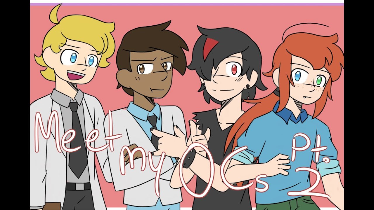 Meet my OCs Part 2: Side Characters || SPEEDPAINT - YouTube
