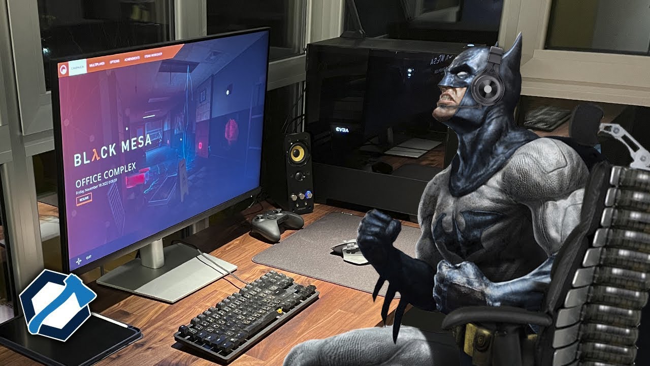 DARK KNIGHT BUILD! - YouTube