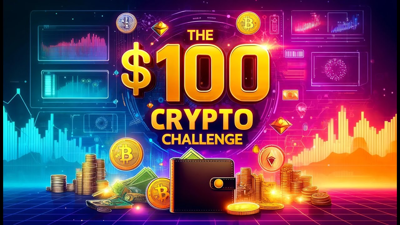 The $100 Crypto Challenge - Episode 1 : Cryptocurrency & Wallet Setup - YouTube