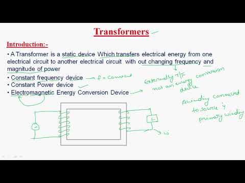 Transformers introduction | Machines | Lec-01 - YouTube