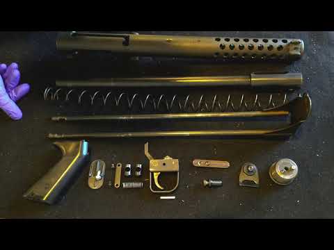 Cobray Terminator - parts assembly and shooting - YouTube