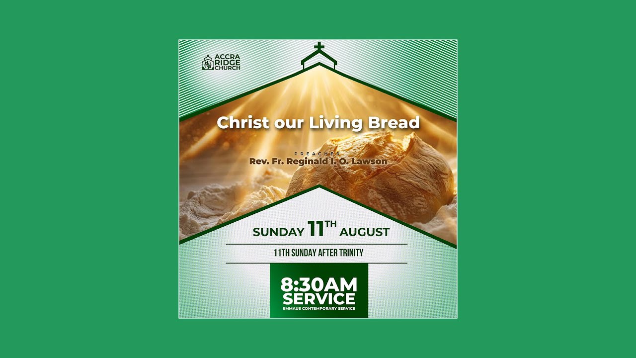 “Christ our Living Bread” Contemporary Service 8:30AM 11-08-2024 - YouTube