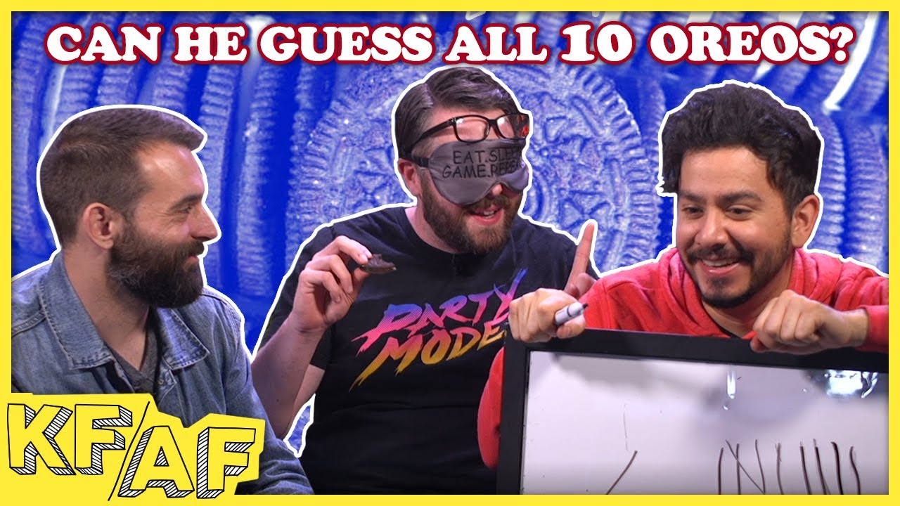 Oreo Taste Test Challenge (w/Greg Miller) - KF/AF - YouTube