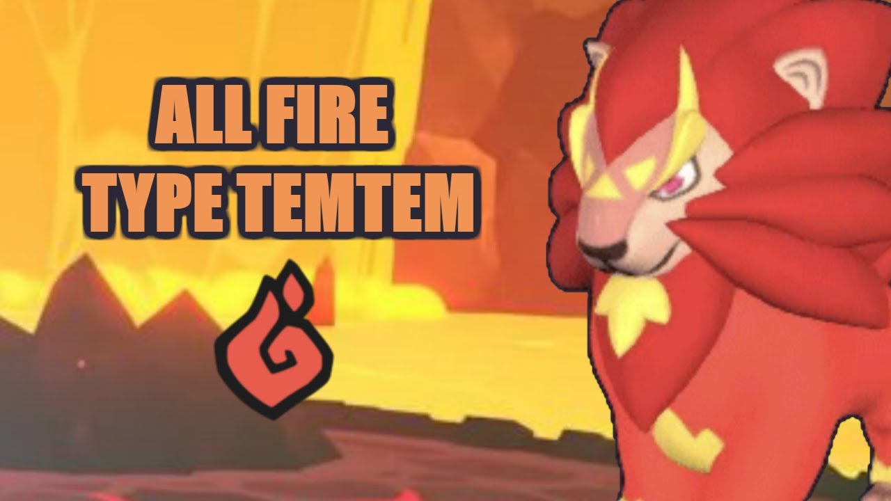 Every Fire Type Temtem Explained - YouTube
